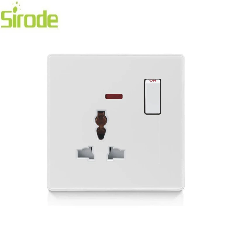 Sirode V1 Series British Standard Modern 250v White Color 13a Electric ...