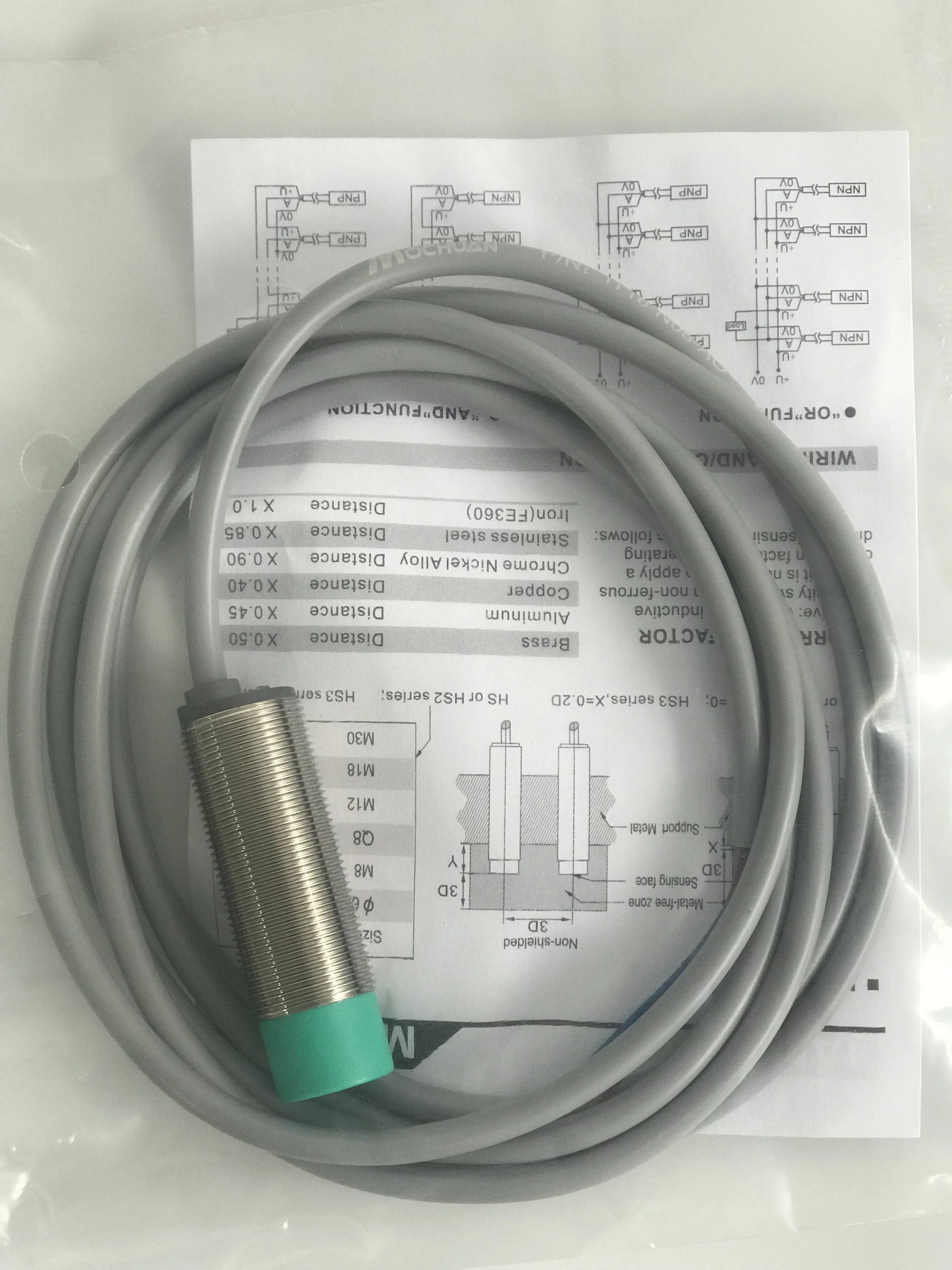 Ip67 Cheap Price Inductive Proximity Sensor M1818mm Switch 230v 8vdc ...