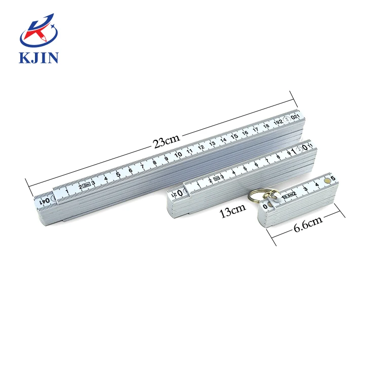 Promotional 50cm 1m 2m 10 Folding Plastic Ruler Custom Logo Adjustable ...