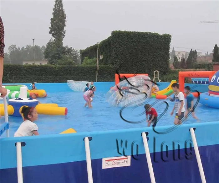 2024 Rectangular Frame Outdoor Pool Swimming With Sand Filter Pump ...