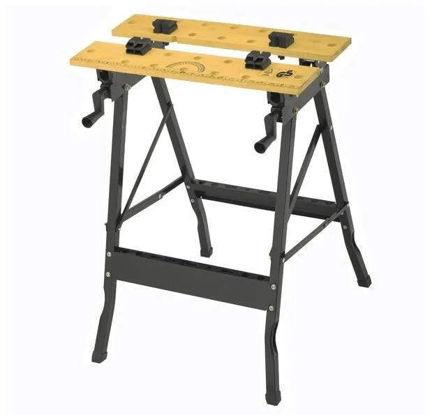 Foldable Workbench with Clamping Dogs and Tilted Worktop YH-WB011 ...