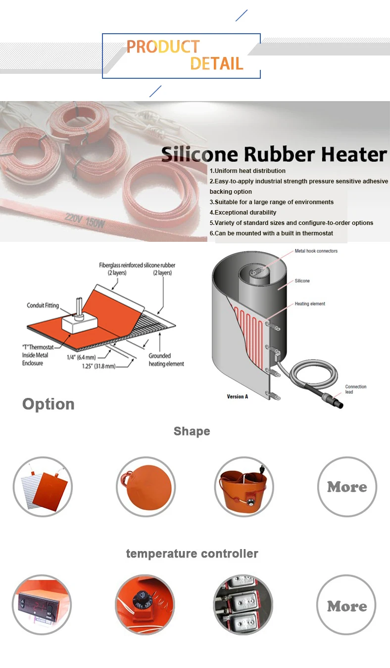 Flexible 5v 5w Silicone Heater Usb Powered Heater 3.7v Battery Powered ...