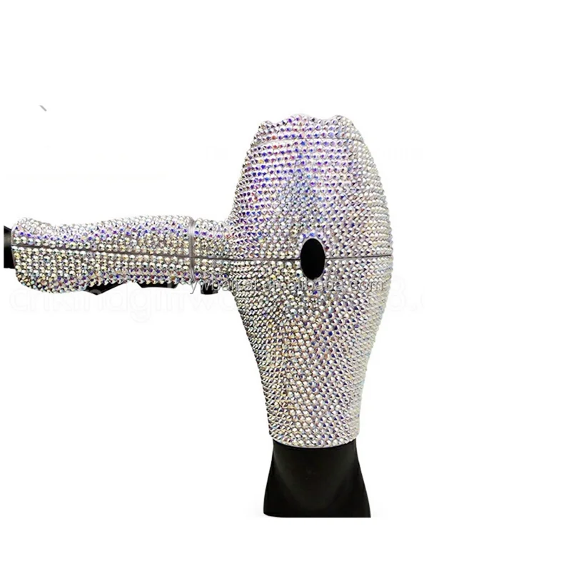 Luxury Crystal Bling Blower Hair Dryer Hot Hair Tools Bling Rhinestone ...