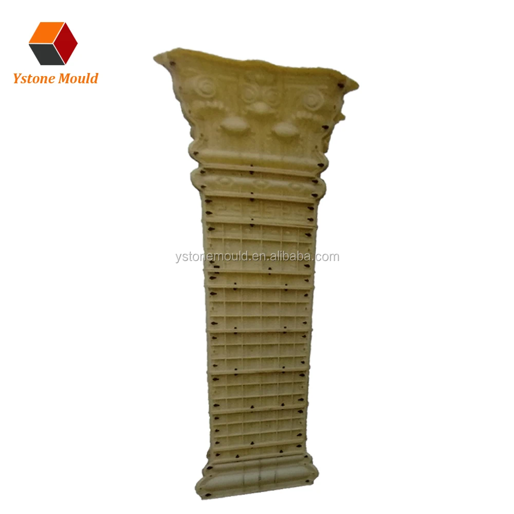 Plastic Concrete Mould Square Column Concrete Roman Mold Pillar Mould ...
