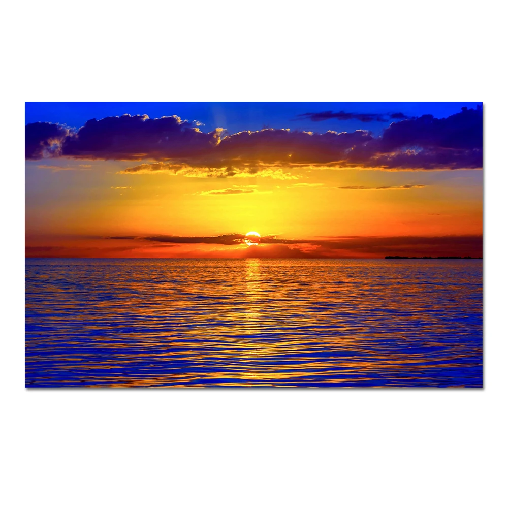 Ocean Sunset Painting