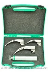 Fiber Optic Laryngoscope Blade With Battery Handle / Laryngoscope ...