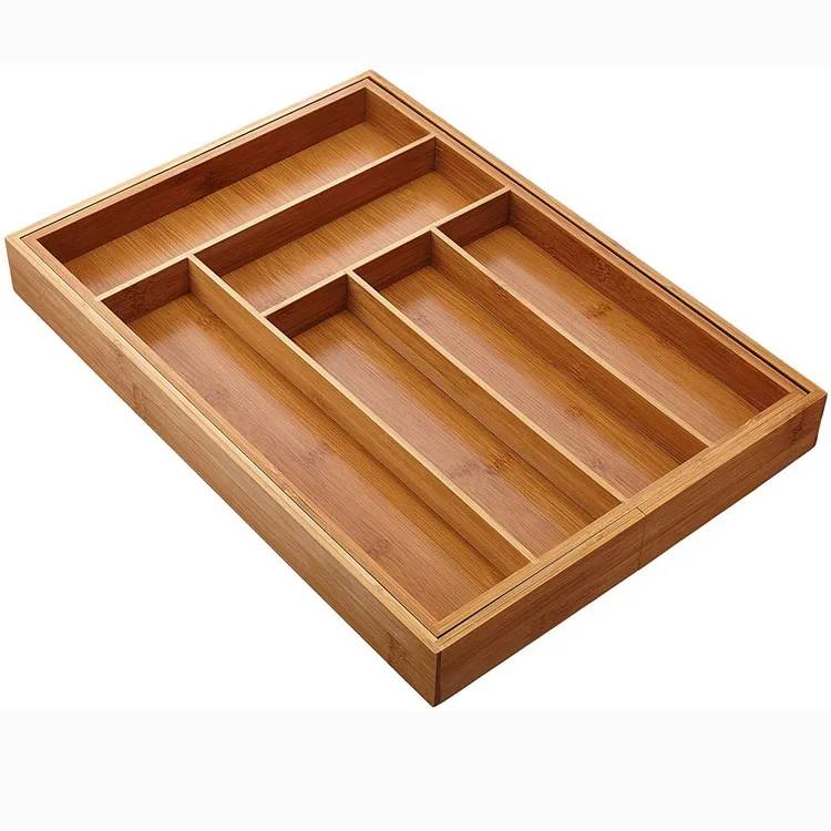 Large Plastic Kitchen Drawer Insert, Practical Drawer Organiser for ...