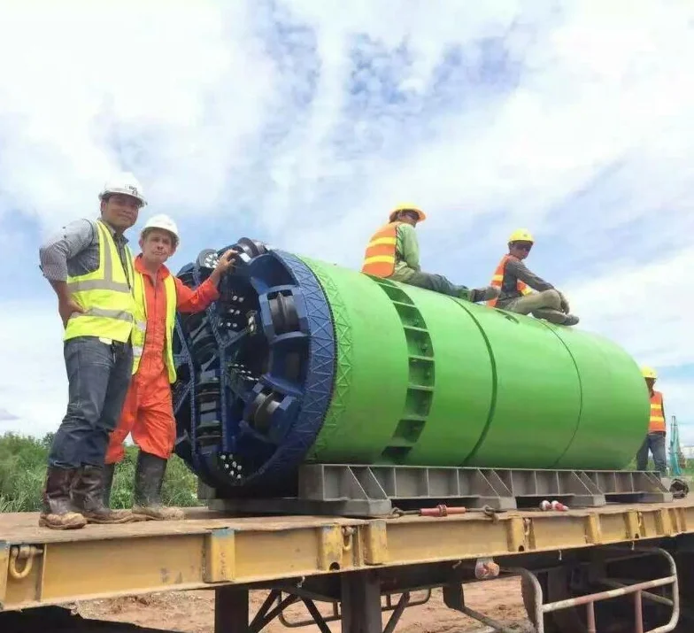 DG1500mm Microtunnel Boring Machine Tuneladora Tbm High Efficiency Pipe ...