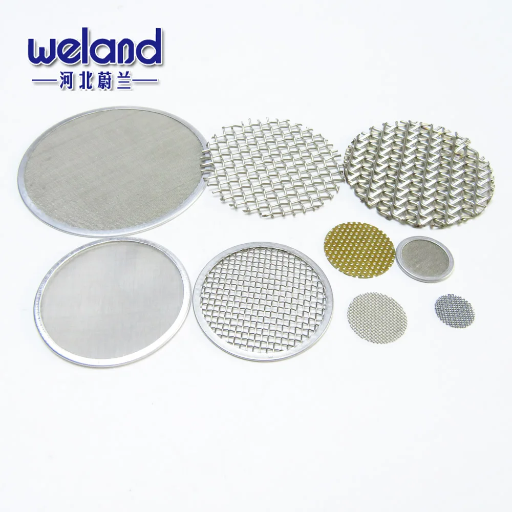 Custom Welcome Round Stainless Steel Filter Disc With/without Rim - Buy ...