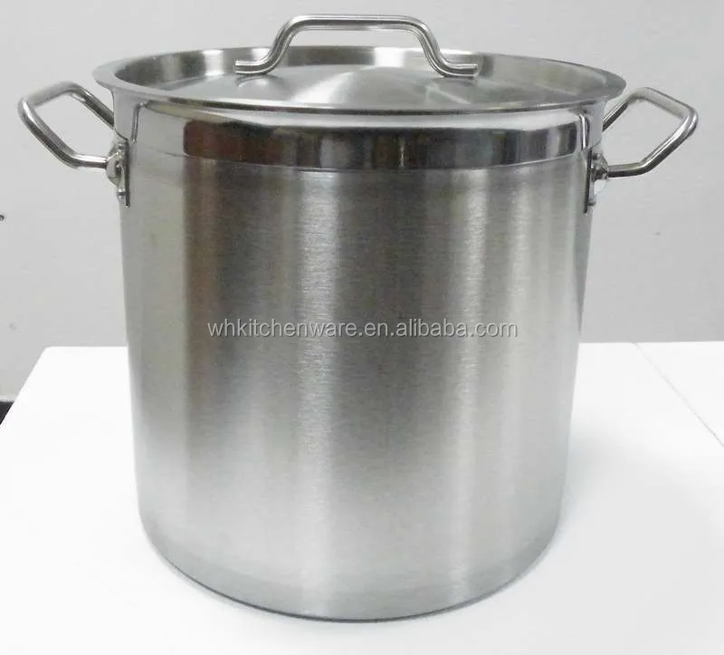 Induction Commercial cooking pots Stainless steel pot potobelo cookware ...