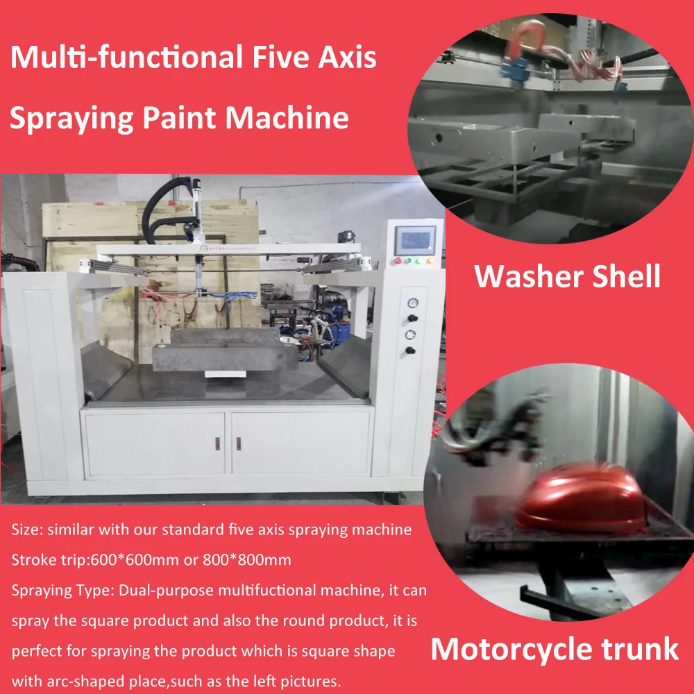 Automatic five-axis paint spraying machine, China Automatic five-axis ...