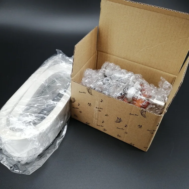 15 Note Hand Crank Diy Walnut Wood Music Box With Paper Tape - Buy ...