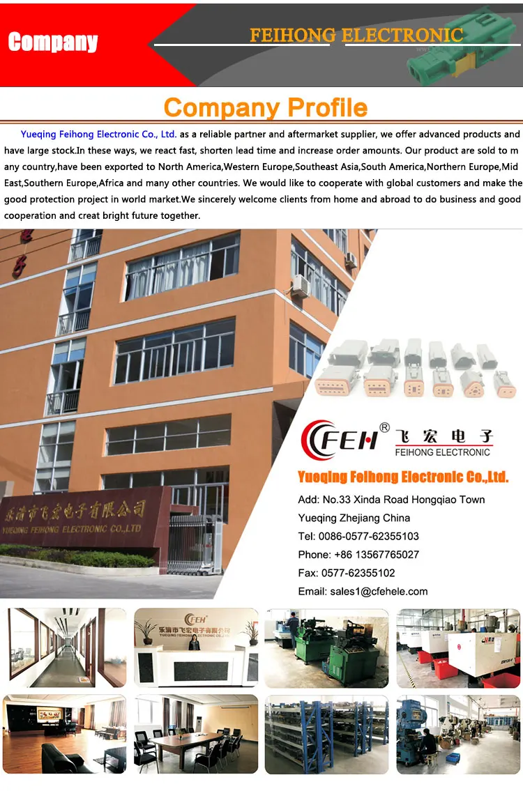 Automotive 3 Pins Connector Housing Cfeh 609451dl_a1 Fit With 776429-2 ...