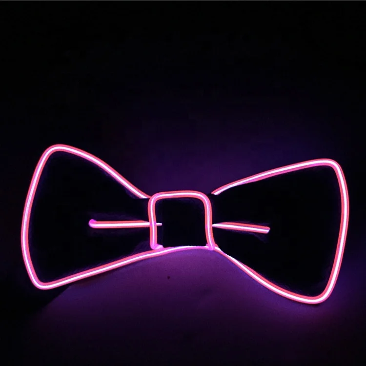 Light Up Neck Tie Led Necktie Gifts For Men Glow In The Dark Necktie ...