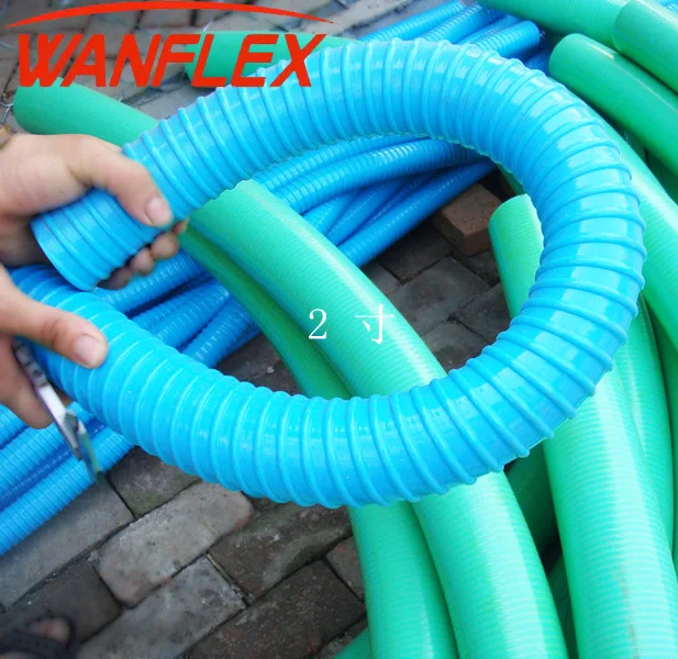 Pvc Heavy-duty Spiral Corrugated Suction Hose 3 4 5 6 8 10 Inch Water ...