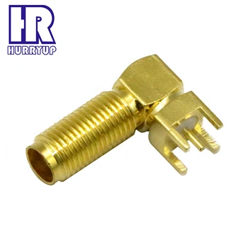 Pcb Edge Mount Female Sma Connector For Gsm Antenna - Buy Sma Connector ...