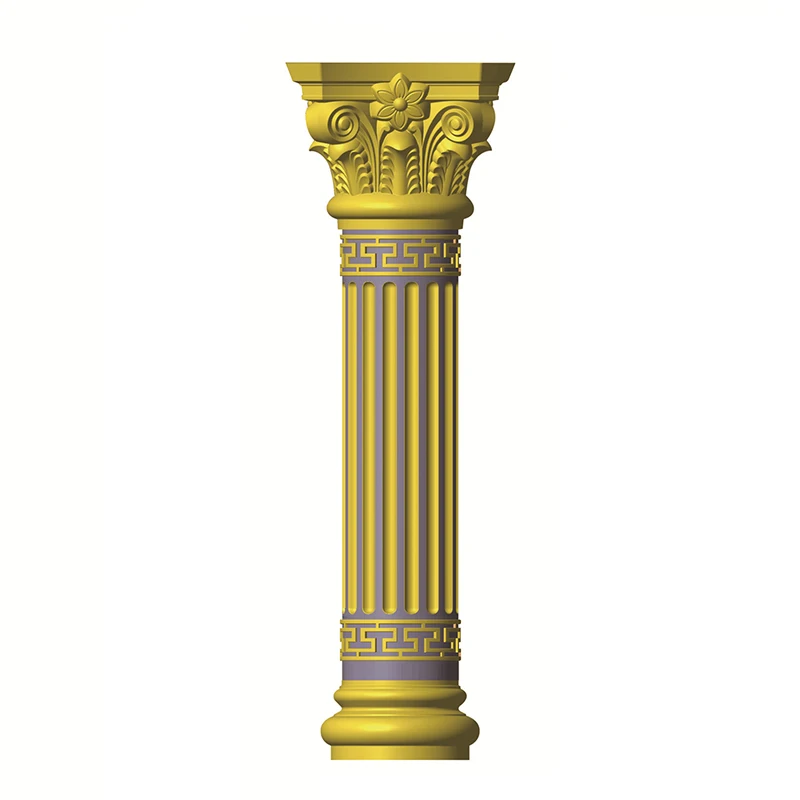 30x300cm Plastic Concrete Roman Pillars Column Molds