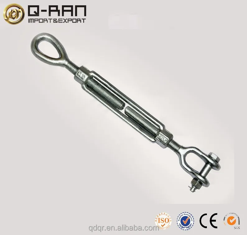 Adjustable Turnbuckle Stay Rod Construction Galvanized Turnbuckle - Buy ...