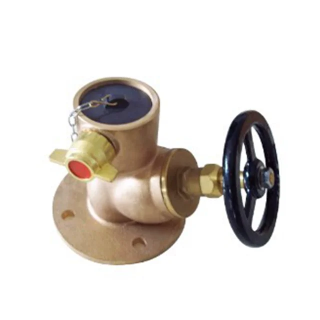 Straight Through Flange Fire Hydrant Valve - Buy Fire Hydrant Landing ...