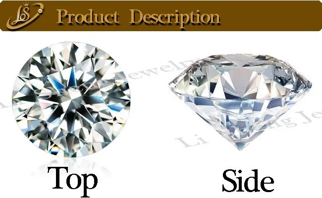 European Machine Star Cut Synthetic Cz Stone,Signity Diamond Cz ...
