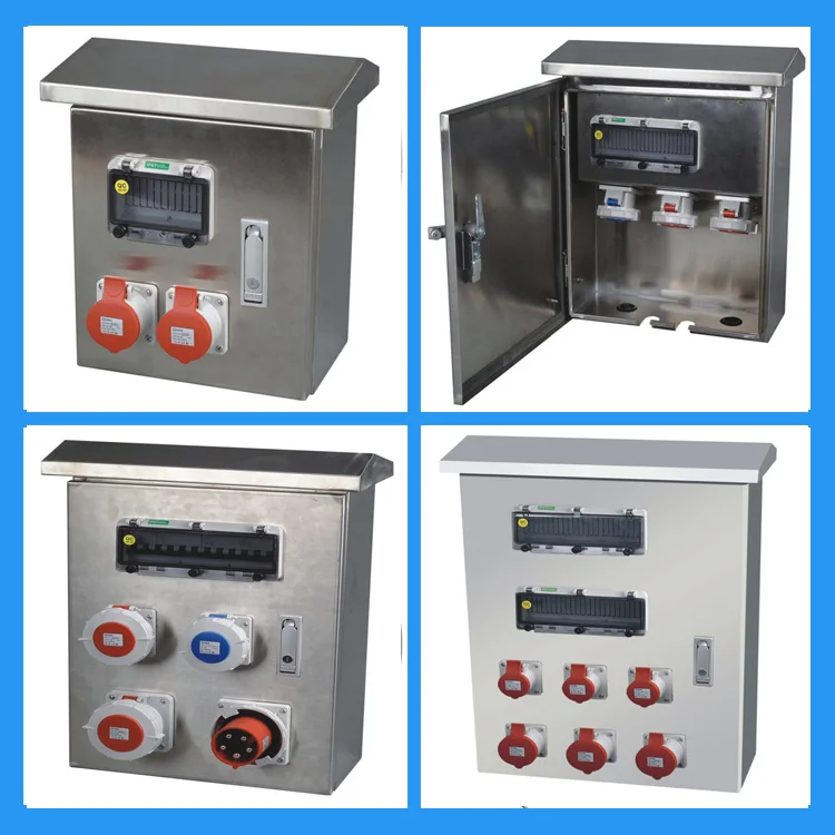 Outdoor Ip65 Stainless Steel Wall Mounted Waterproof Distribution ...
