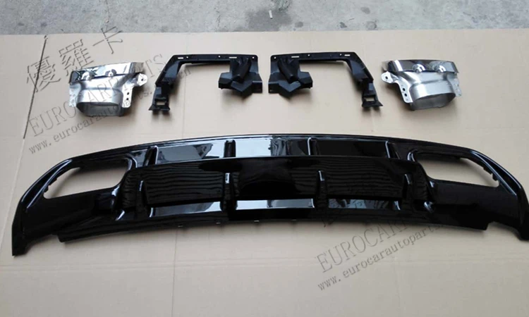 A Class W176 A45 A-style Rear Diffuser Plastic Material Bumper Lip for ...