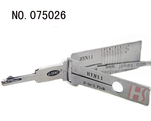 Lishi Lockpick Tool - Auto Locks Decoder HYN11 for Elantr Car Lishi Lockpick Tool - Auto Locks Decoder HYN11 for Elantr Car
