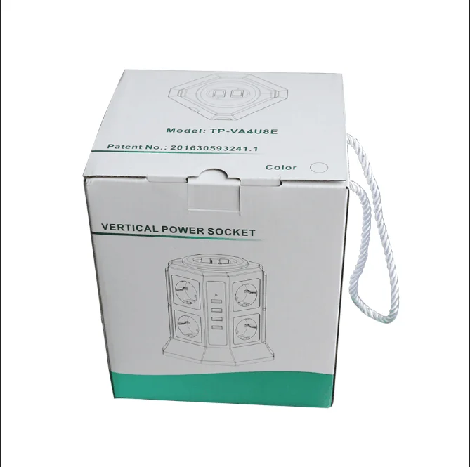 Triangle Multi-protection Japanese Standard Power Outlet Strip With 9 ...