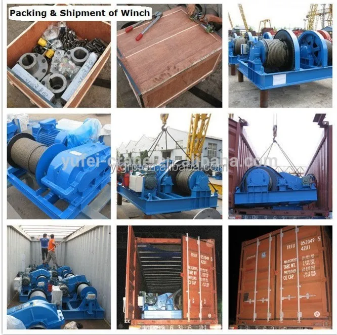 1 Ton 5 Ton Gasoline Engine Wire Rope Capstan Pulling Winch - Buy ...