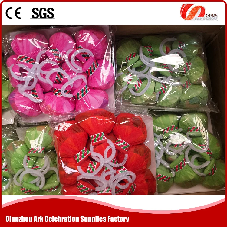 China Factory's Colorful Paper Streamers Hand-Thrown Tissue Streamers ...