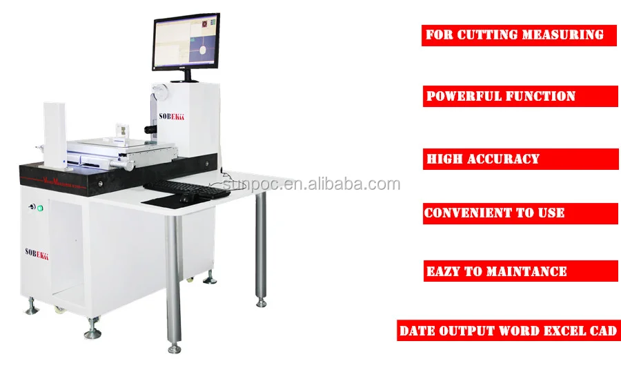 Horizontal Vision Measuring System Video Measuring Machine| Alibaba.com