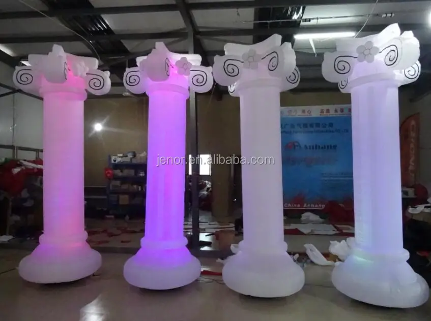 Customized Inflatable Roman Column Art Sculpture Statue