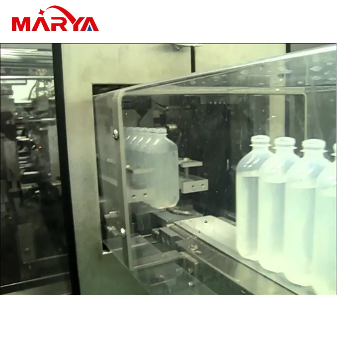 Normal Saline Iv Solution Aseptic Production Small Bfs Machine - Buy ...