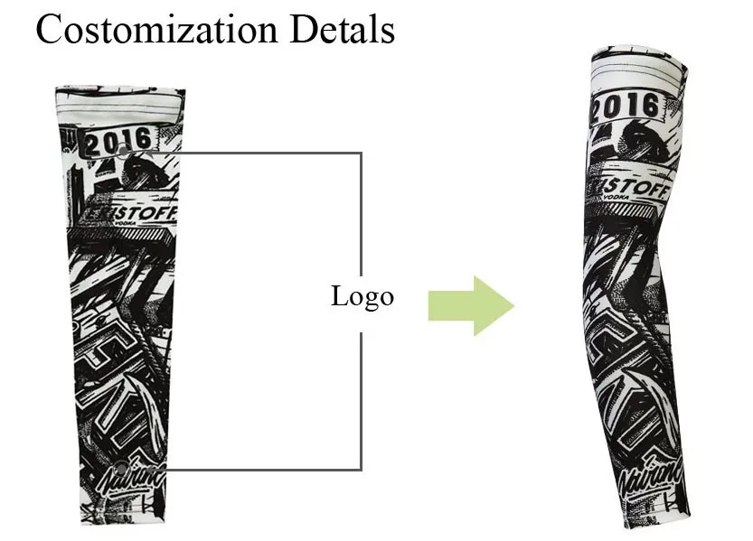 Custom Solid Blank Plain Arm Sleeves for Sports Compression