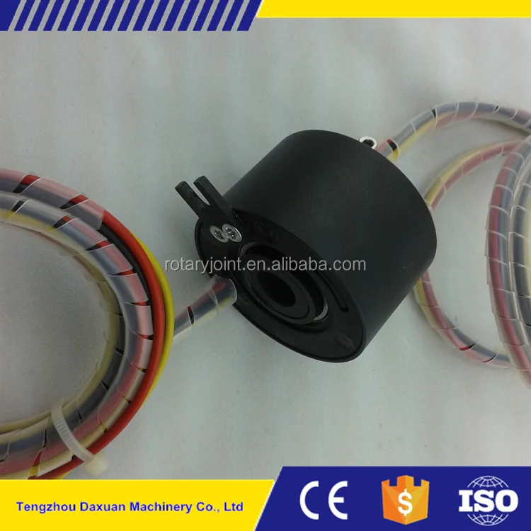 Through Bore 38mm Hollow Shaft Electrical Slip Ring - Buy Through Bore ...