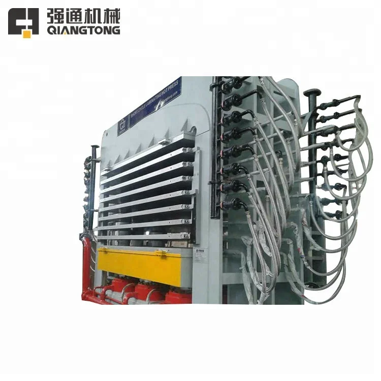 Multilayer Hot Press for Melamine Laminated Plywood With Low-Temp Cycle ...
