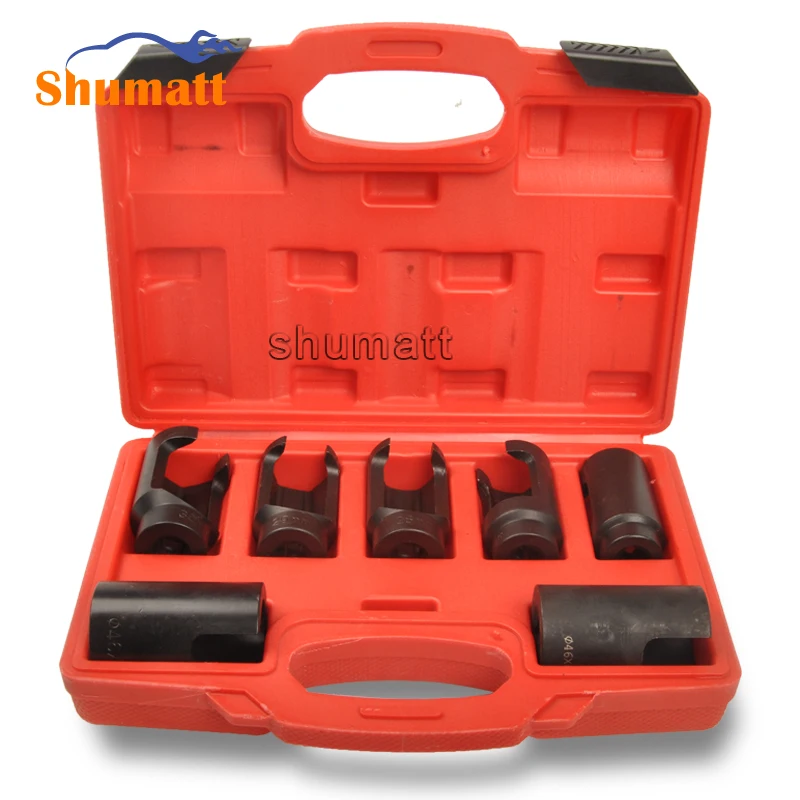 7pcs Diesel Injector Nozzle Socket Set 25mm 27mm 28mm 29mm 30mm 46*27 ...