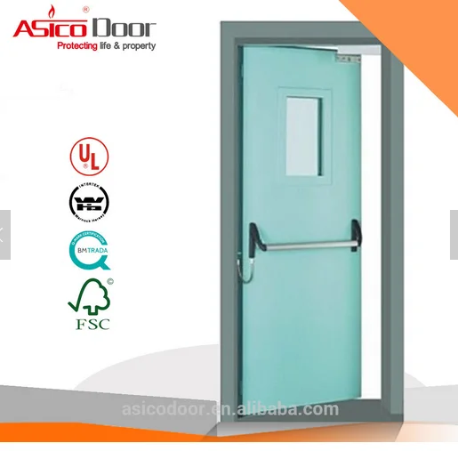 ASICO DOOR Professional Emergency Exit Steel Fire Door Exterior Fire ...
