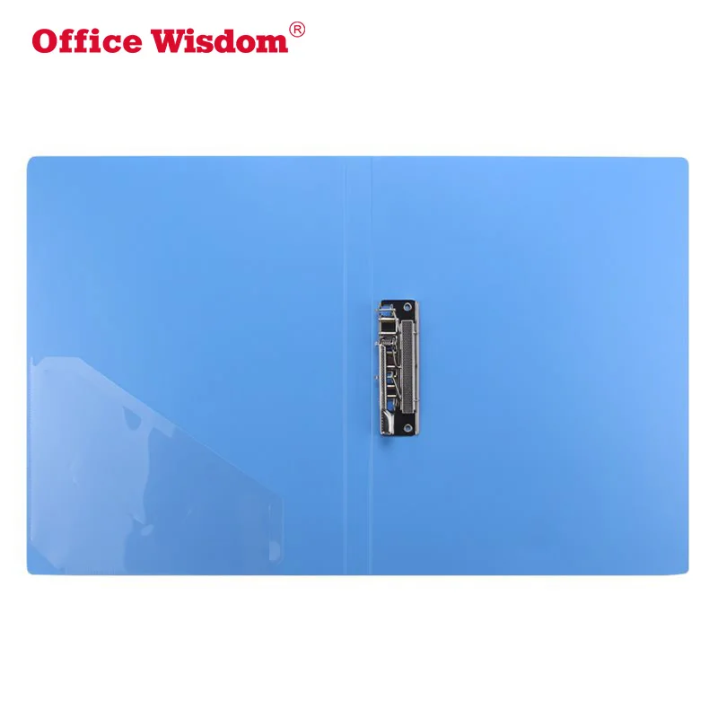 A4 FC Plastic PP File Folder - Strong Clips & Custom Logo