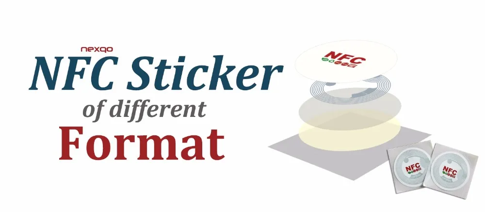 Custom NFC Tag Stickers - Smart Labels for 13.56mhz