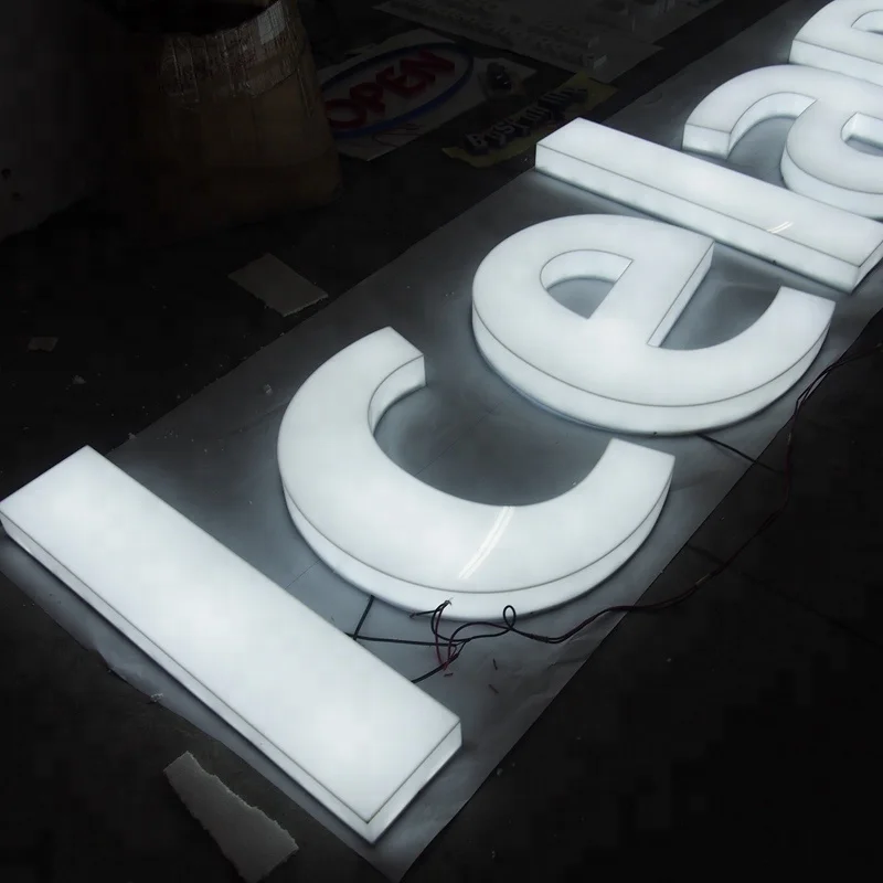 Alibaba.com: 12 Volt LED Full-lit Decorative Alphabet Sign Letters for ...