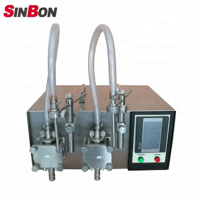 2 Heads Gear Pump Liquid Dispensing Machine 20l Filling Machine - Buy 2 ...