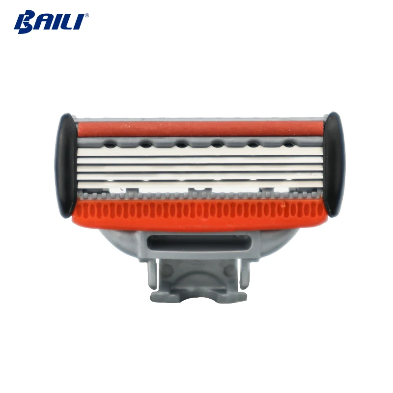 Men's Shaving Replacement 5 Blade System Razor Cartridges Refills - Buy ...