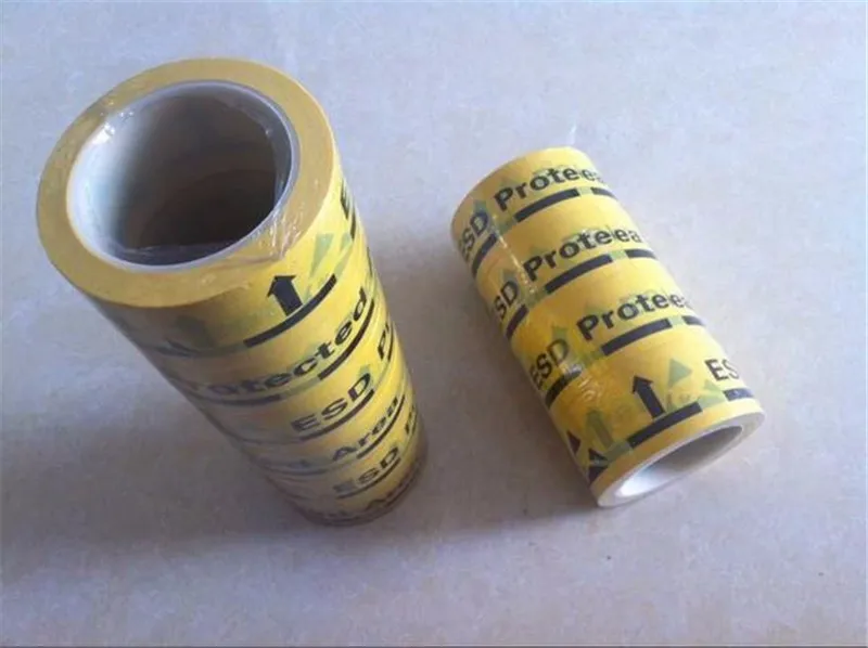 Anti-static Cleanroom Esd Floor Marking Tape/esd Protected Area Warning ...