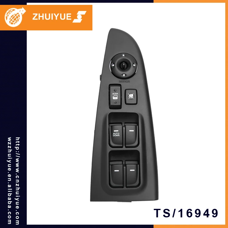 Zhuiyue 93570 2h000 / 93570 0q000 한국 자동차 부품 전기 창 마스터 스위치 - Buy 전력 창 마스터 ...