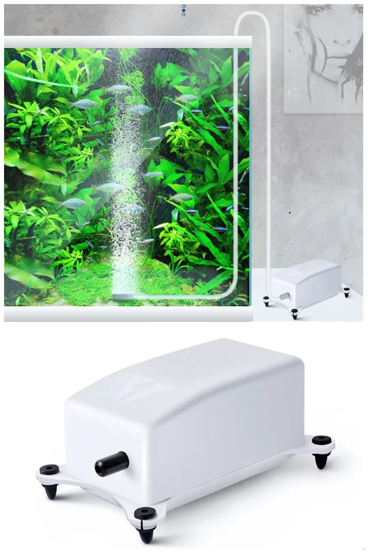 Under 35db Portable Small Size Aquarium Mini Micro Air Pump