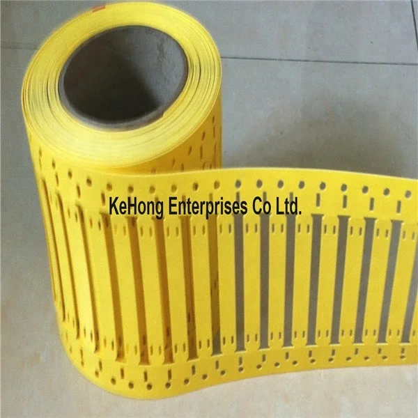 Yellow/White Plastic Cable Label Marker Tags for Wiring - Durable Wire ...