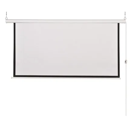 120 Inch Hd Electric Wall Mount Projection Screen Motorized Projection ...