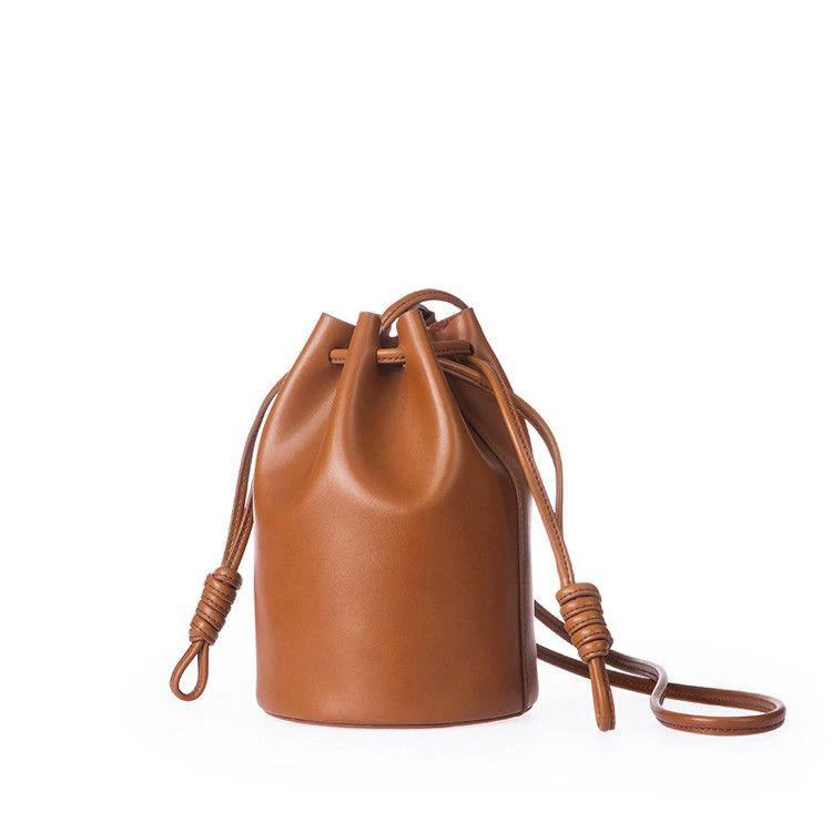 Best Oem Brand Name Bags Branded Pu Leather Drawstring Bucket Crossbody ...