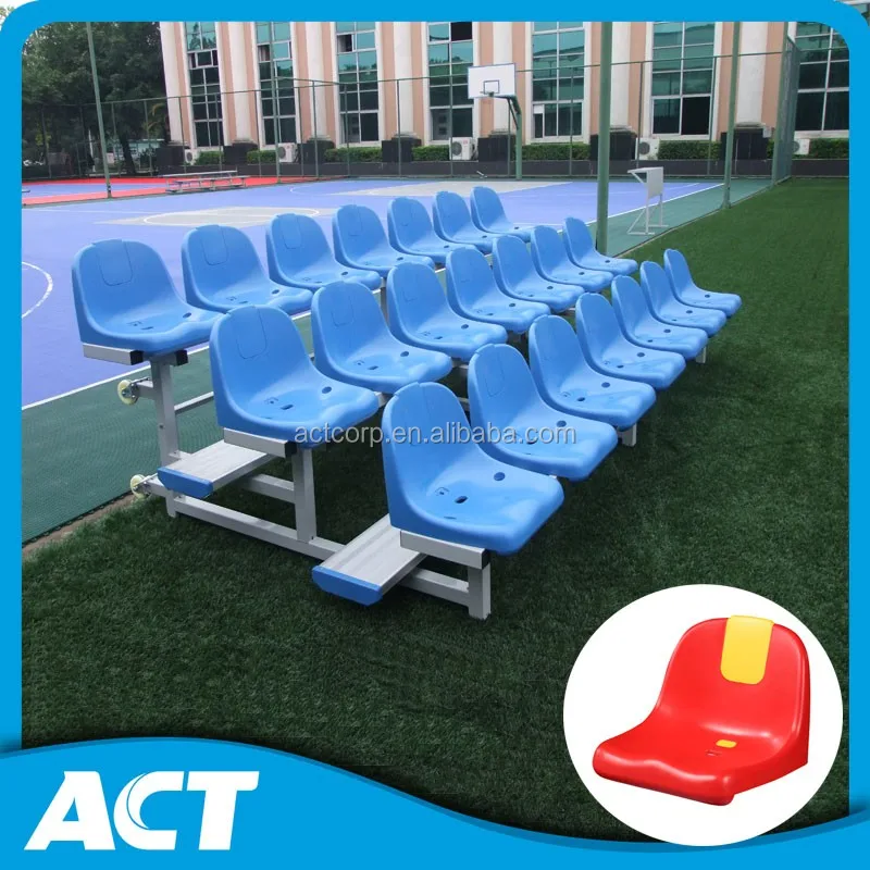 4 Rows 28 Seaters Stadium Grandstand Chair Seat Factory Price